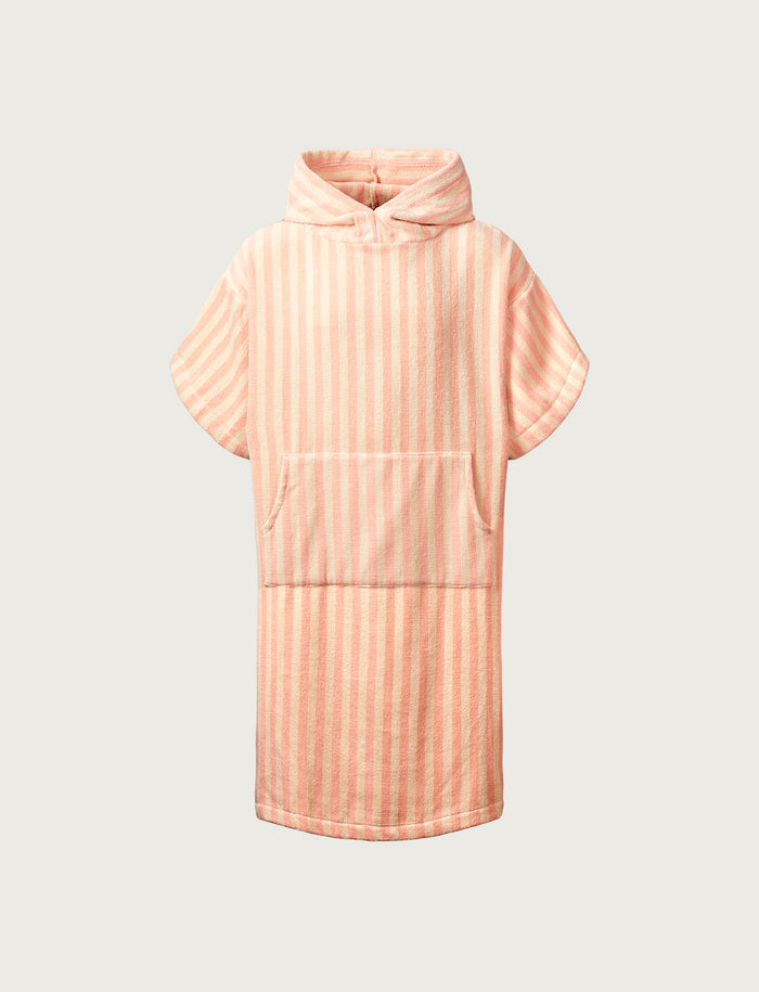 Naram Poncho, tropical & creme